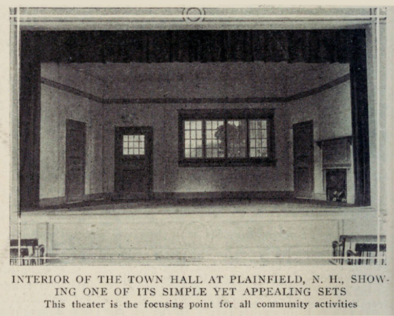About the Maxfield Parrish Stage Set in Plainfield, NH